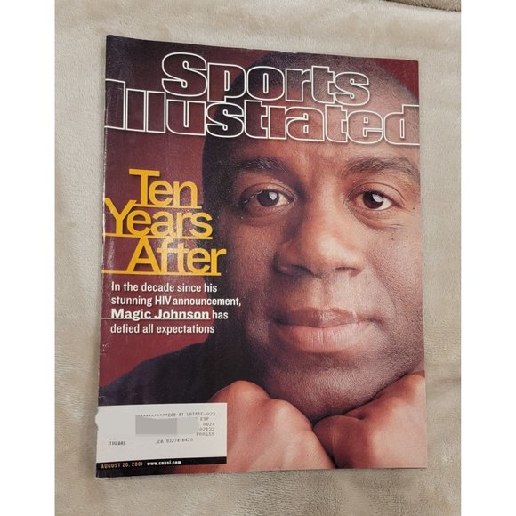 Sports Illustrated | Other | Sports Illustrated Magic Johnson Ten Years ...